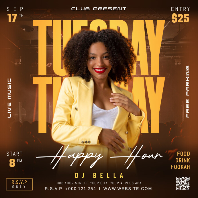 Nightclub Flyer Template | PosterMyWall