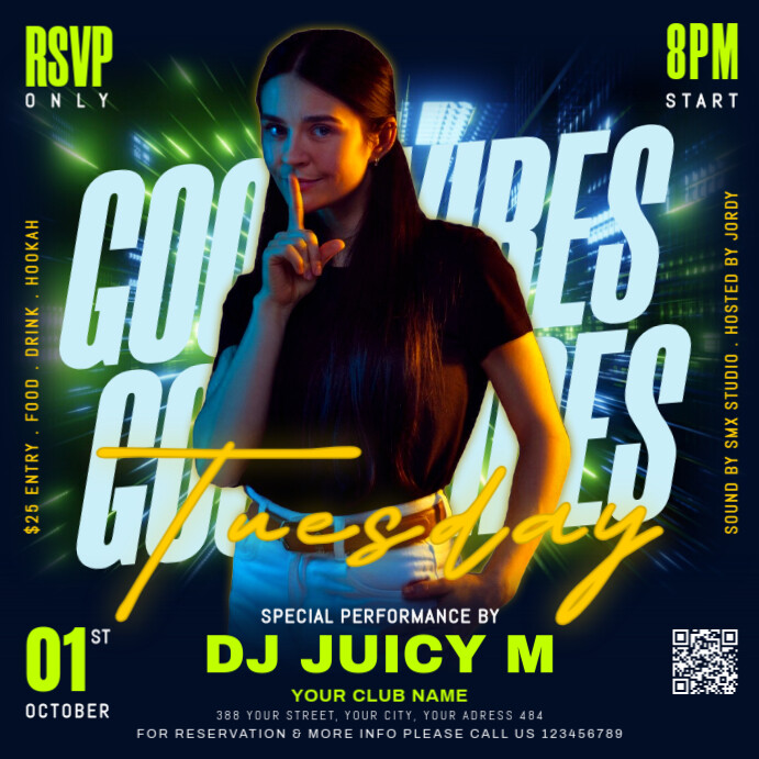 Nightclub Flyer Template | PosterMyWall