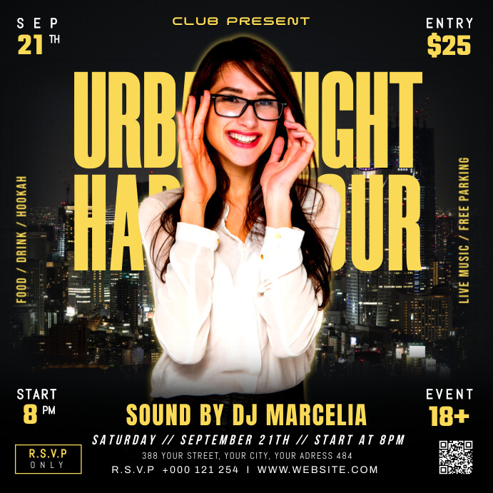 Nightclub Flyer Template | PosterMyWall