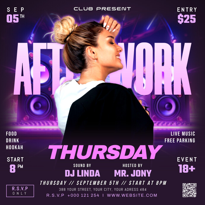 Nightclub Flyer Template | PosterMyWall