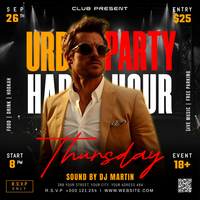 Nightclub Flyer Template | PosterMyWall