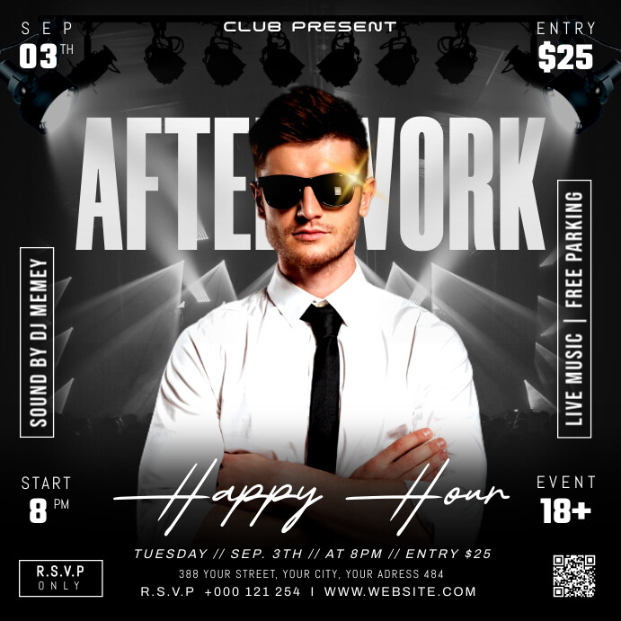 Nightclub Flyer Template | PosterMyWall