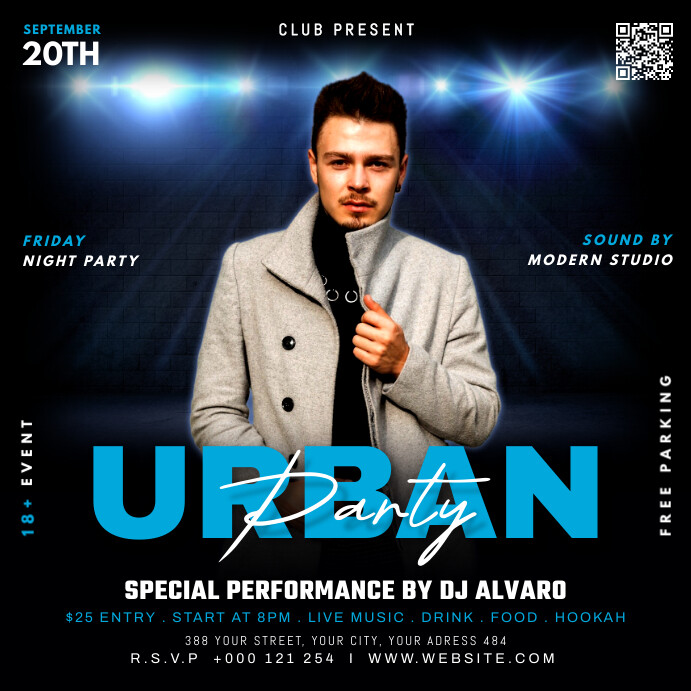 Nightclub Flyer Template | PosterMyWall