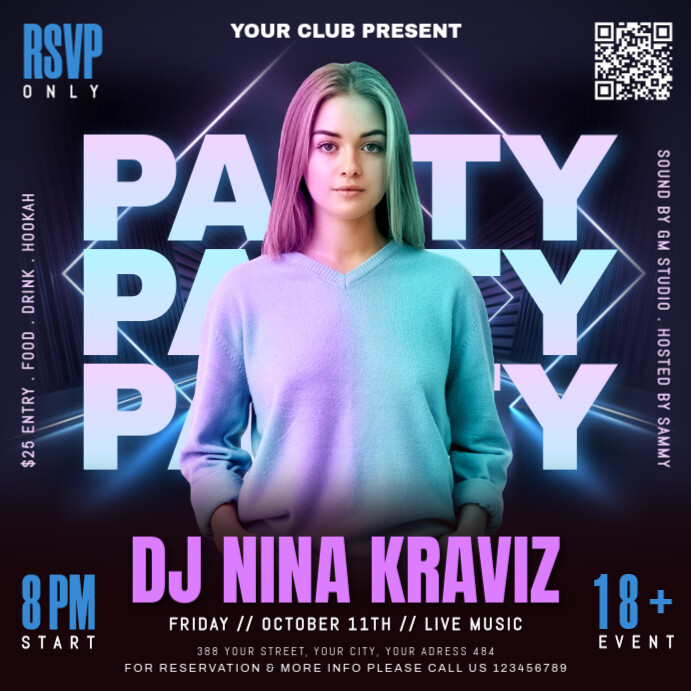 Nightclub Flyer Template | PosterMyWall