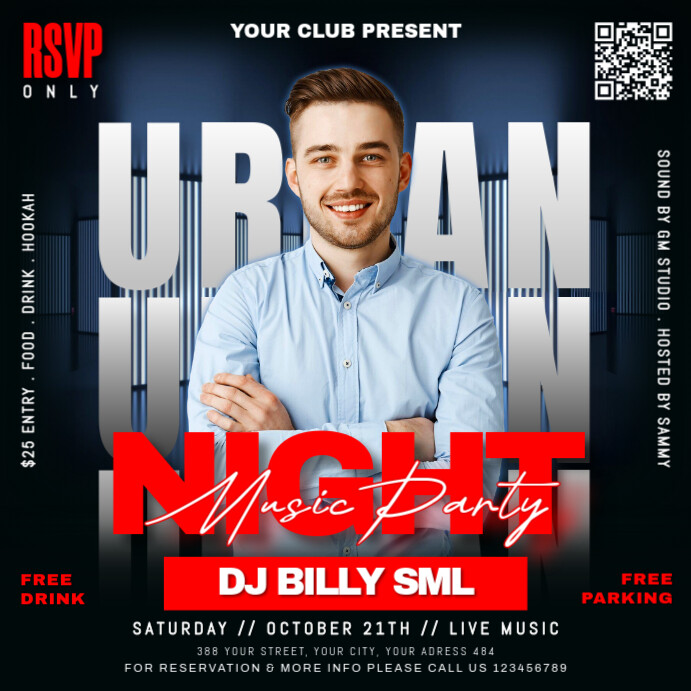 Nightclub Flyer Template | PosterMyWall