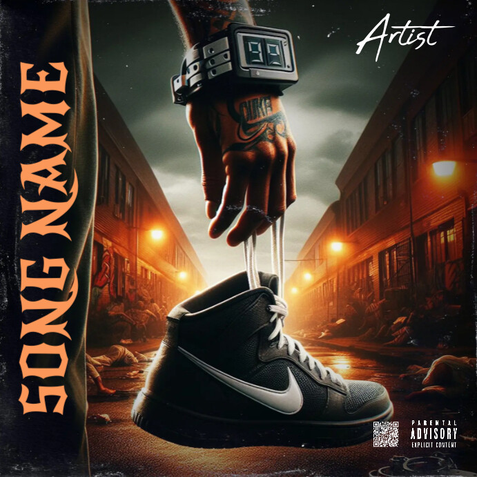 Nike air cover art (1) Template | PosterMyWall