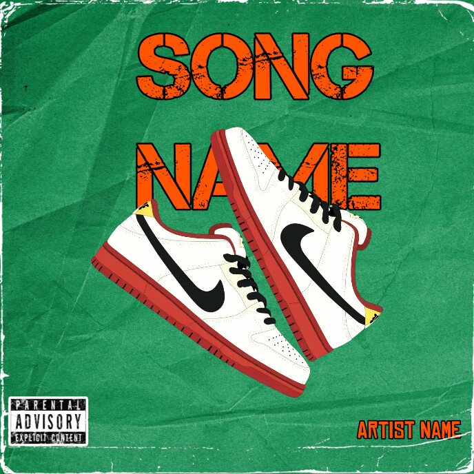 Nike album cover template | PosterMyWall