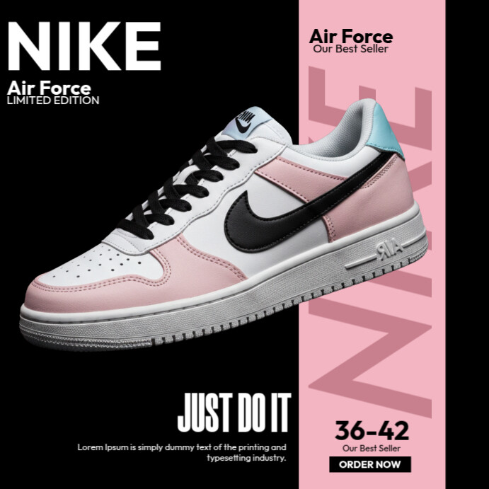 Nike Shoes Flyers Template | PosterMyWall