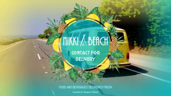 Nikki Beach Delivery - GTARP Templat | PosterMyWall