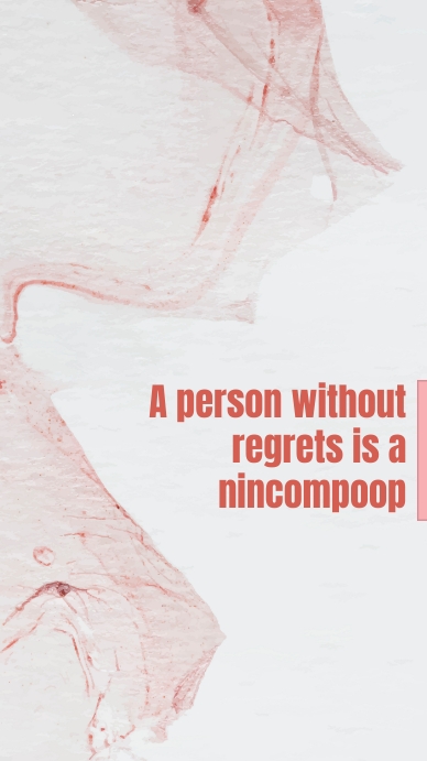 De Plantilla de Diseño de Cita de Persona Nincompoop | PosterMyWall