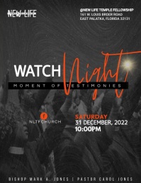 Watch Night Template | PosterMyWall