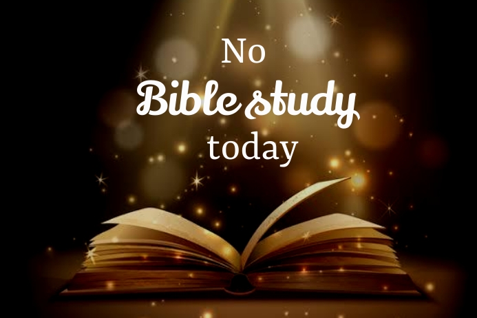 No Bible study poster Template | PosterMyWall
