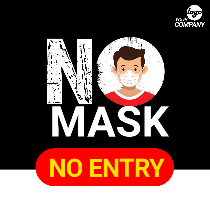 No Entry Sign Template | PosterMyWall