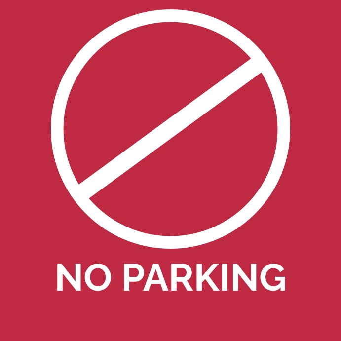 No Parking Template | PosterMyWall
