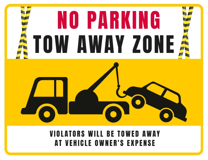 Copy of no parking | PosterMyWall