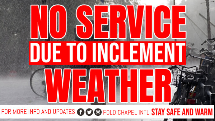 no service today Template | PosterMyWall