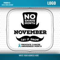 No shave Movember Template | PosterMyWall