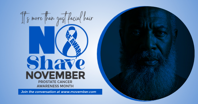 No Shave November Template | PosterMyWall