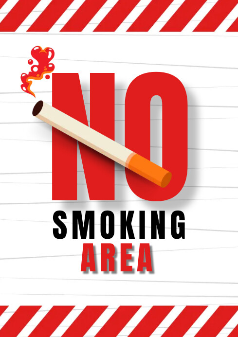 No Smoking Area Template | PosterMyWall