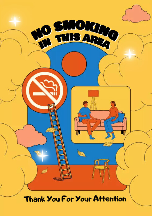 No Smoking Area Template | PosterMyWall
