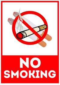 Designated Smoking Area sign printable a4 (2) Template | PosterMyWall