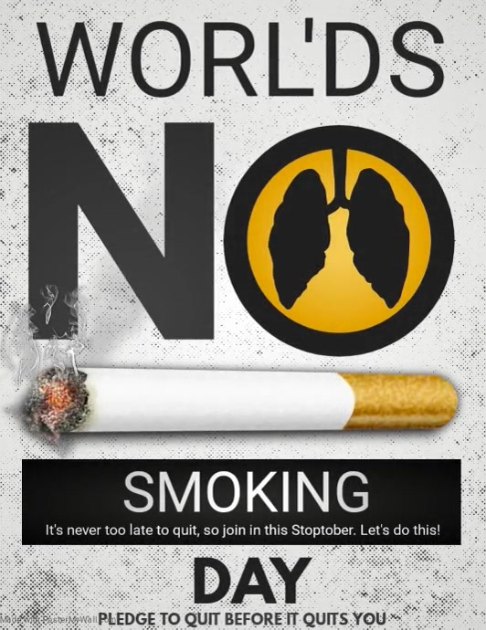 No smoking Day Template | PosterMyWall