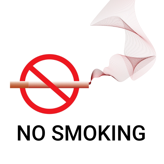 NO SMOKING Template | PosterMyWall