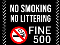 No smoking yard sign Template | PosterMyWall