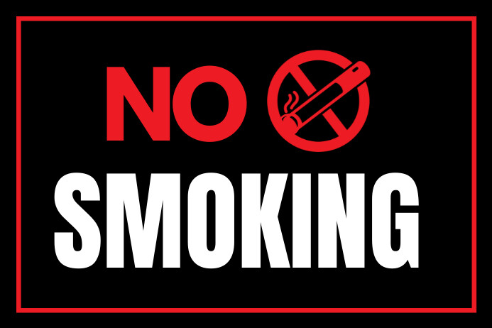 Modèle no smoking flyer | PosterMyWall