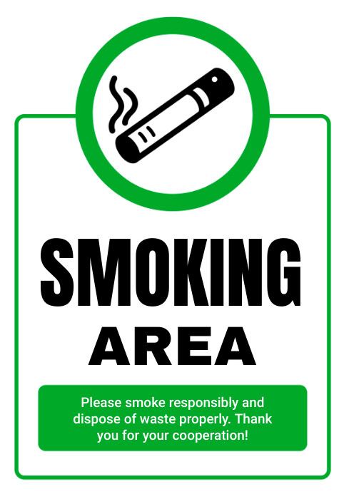 no smoking flyer Template | PosterMyWall