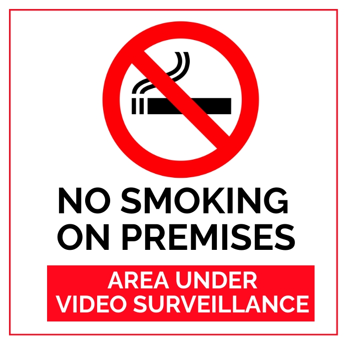 No smoking flyer Template | PosterMyWall