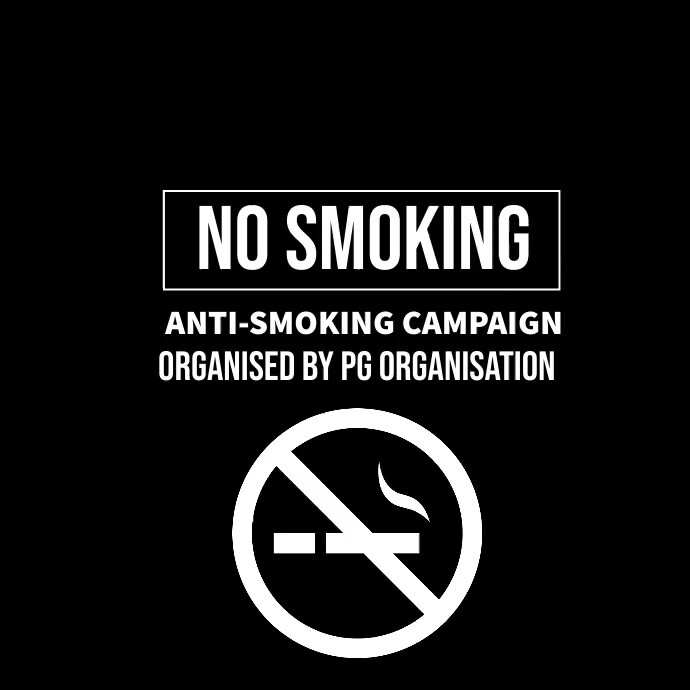 no smoking poster Template | PosterMyWall