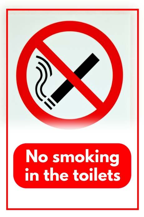 Copy of NO SMOKING SIGN BOARD | PosterMyWall