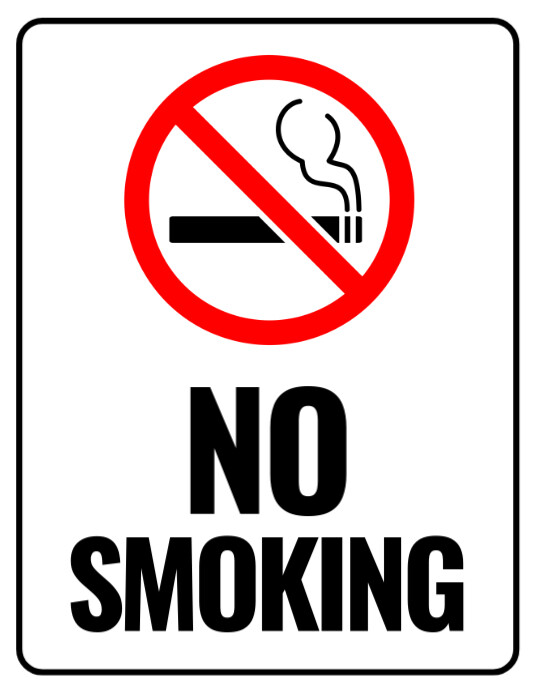 No Smoking Sign templaat | PosterMyWall