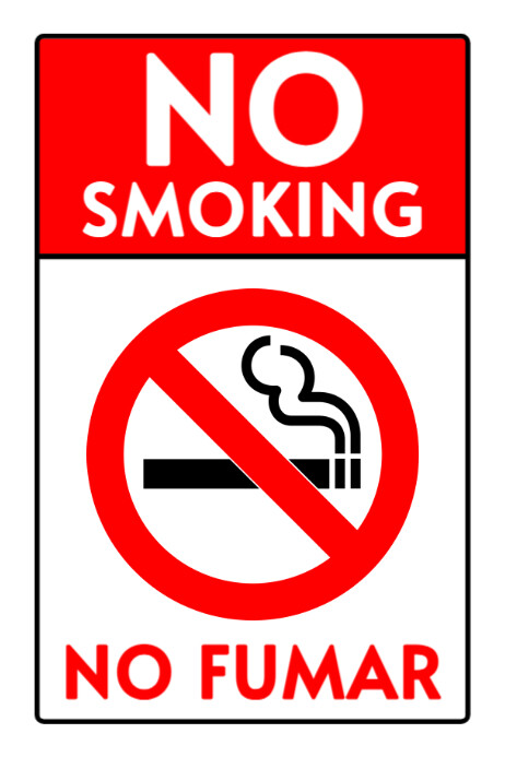 No Smoking Sign Poster Template Design | PosterMyWall