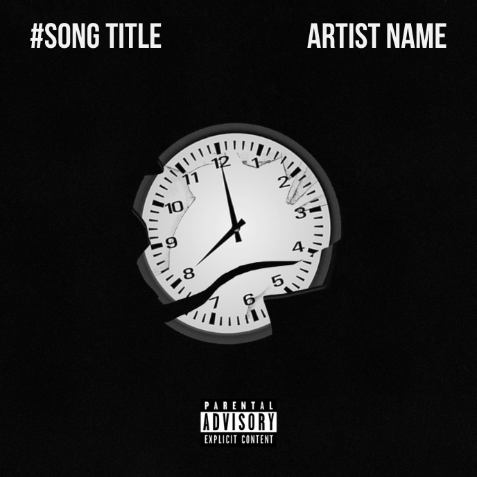 No Time - Rap Hip-Hop Trap R&B Mixtape Single Song EP Cover Art/Artwork ...