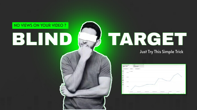 No Views Faceless Youtube Thumbnail Design Template | PosterMyWall