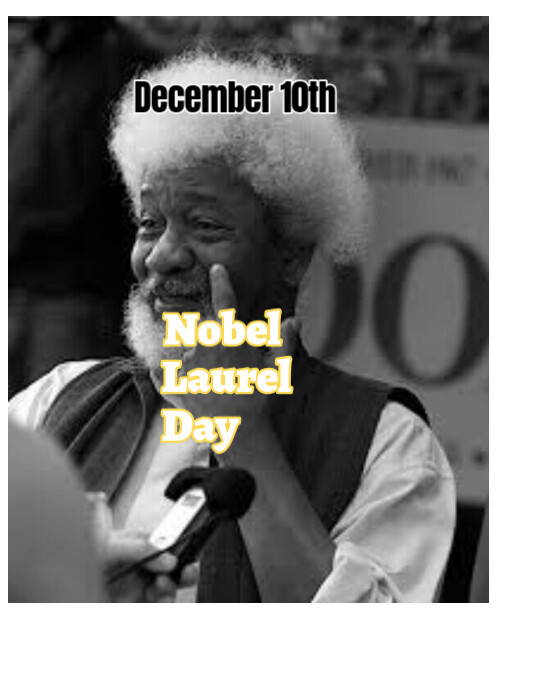 Plantilla de Nobel Laurel Day. | PosterMyWall