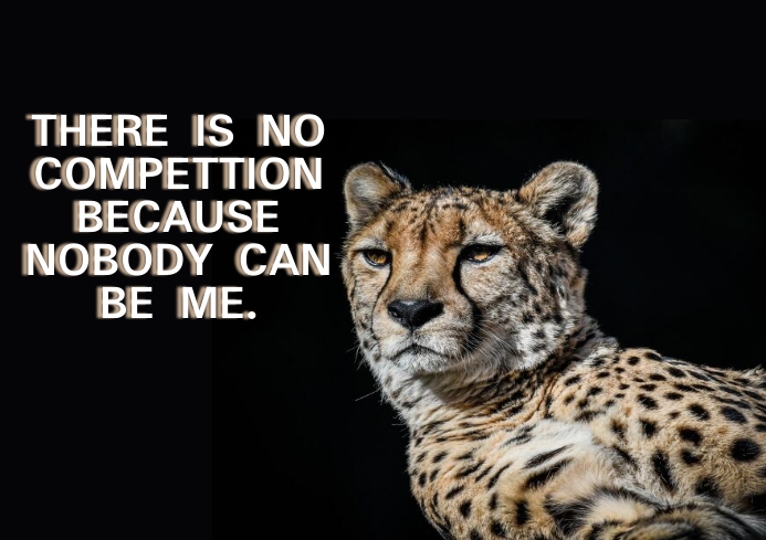 NOBODY AND ME QUOTE TEMPLATE | PosterMyWall