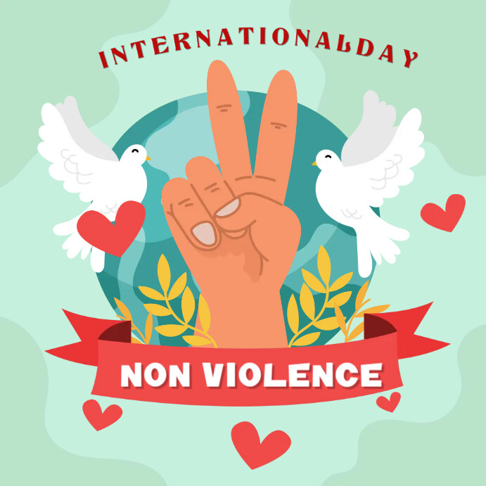 Non Violence Event Templat | PosterMyWall