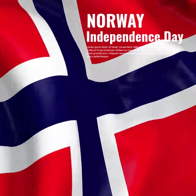 Plantilla de norway independence day instagram post | PosterMyWall