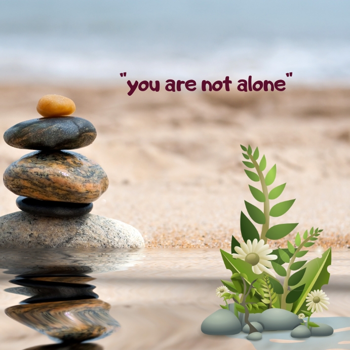 Not Alone Template | PosterMyWall