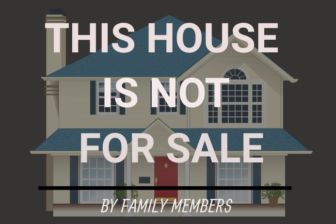 noT FOR sALE Template | PosterMyWall