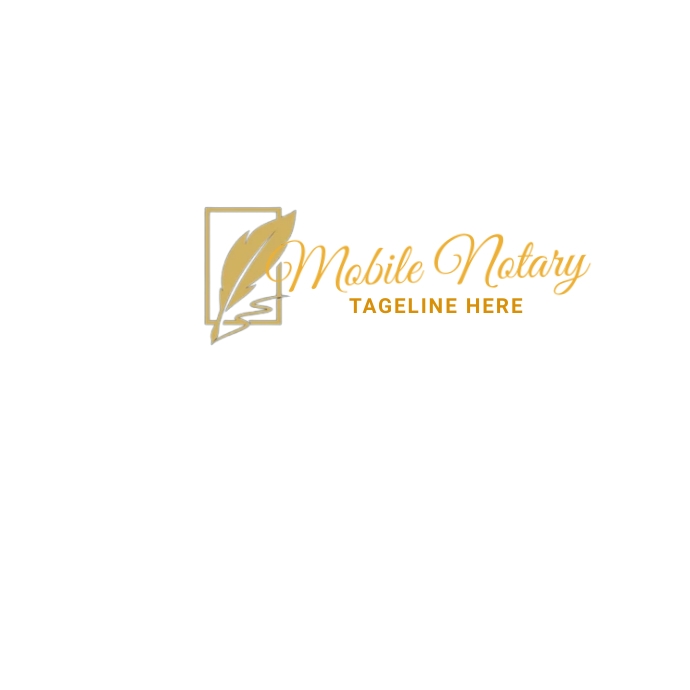 notary logo,Signature logo,stamp logo,account Template | PosterMyWall