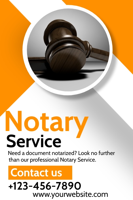 Plantilla de notary service | PosterMyWall