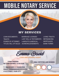 Notary Service Flyer Template | PosterMyWall