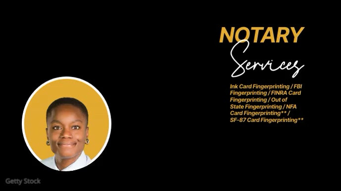 NOTARY SERVICES FLYER Template | PosterMyWall