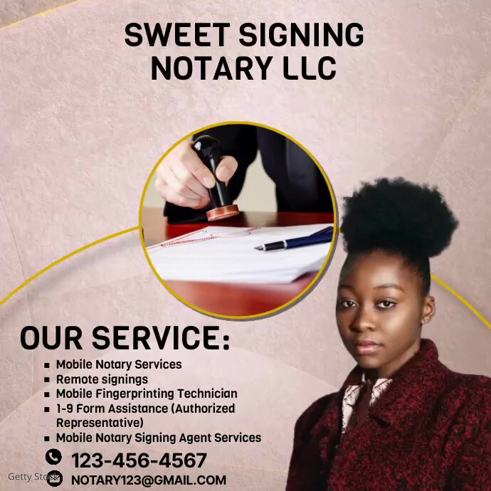 NOTARY SERVICES FLYER Template | PosterMyWall