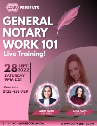 Notary Services Flyer Template | PosterMyWall