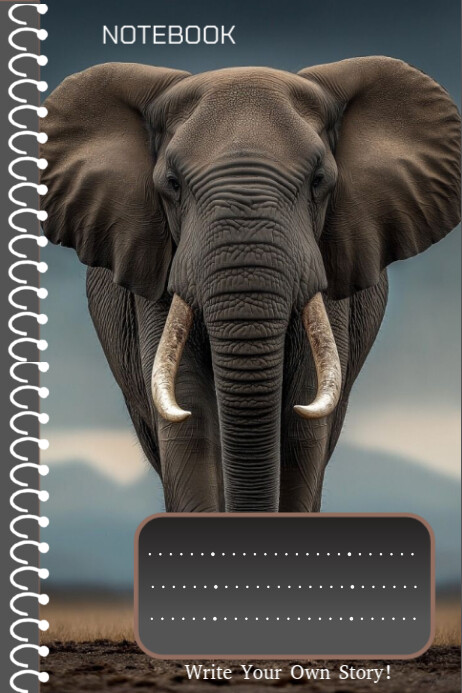 Notebook covers Template | PosterMyWall